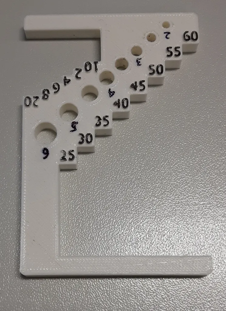 Wood Screw Sorting Tool by HAMMER_T - MakerWorld
