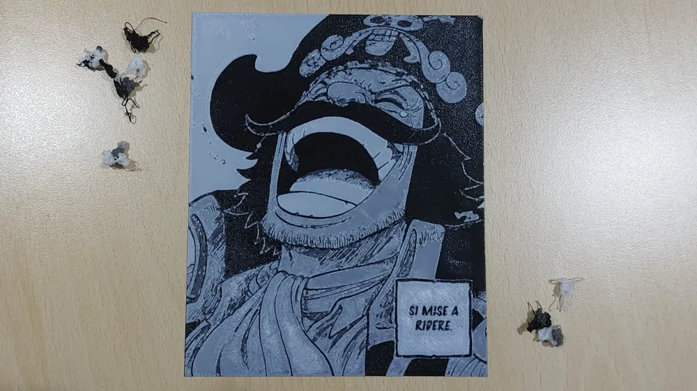 Roger One Piece - Hueforge by Next 3D - MakerWorld