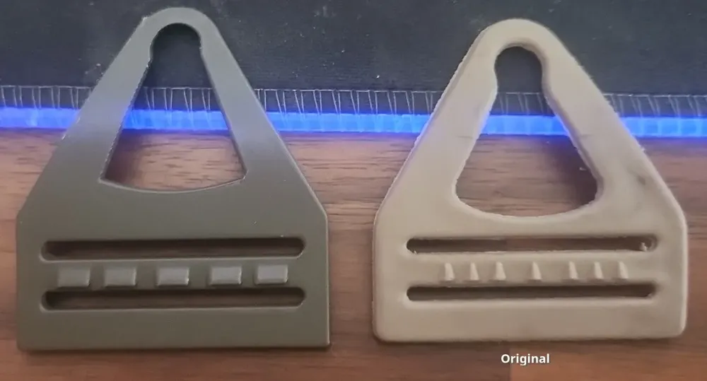 Tactical Knee-pad retention clip by Zeik Tuvai MakerWorld: Download ...