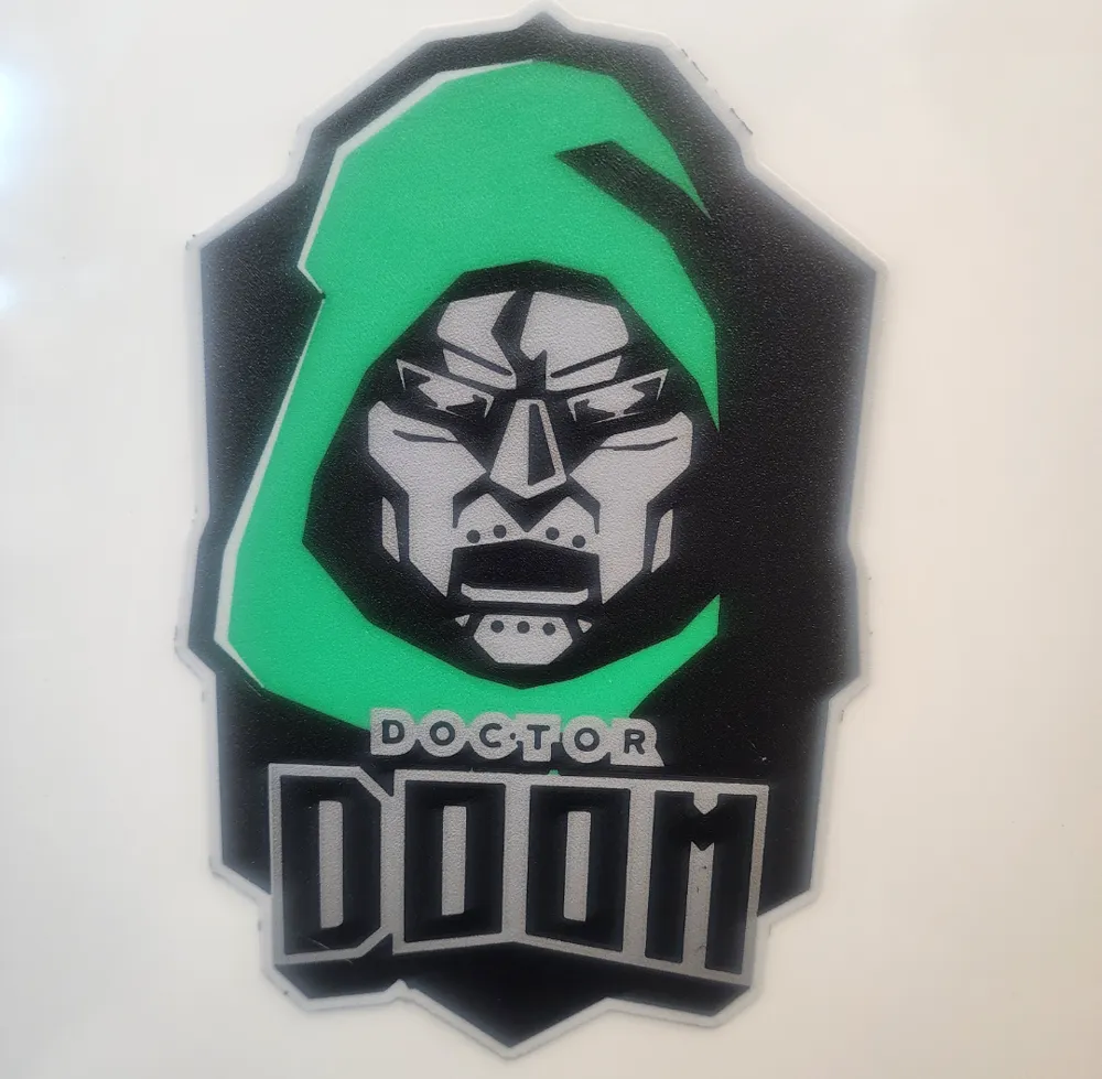 Doctor Doom Wall Art by Mech - MakerWorld