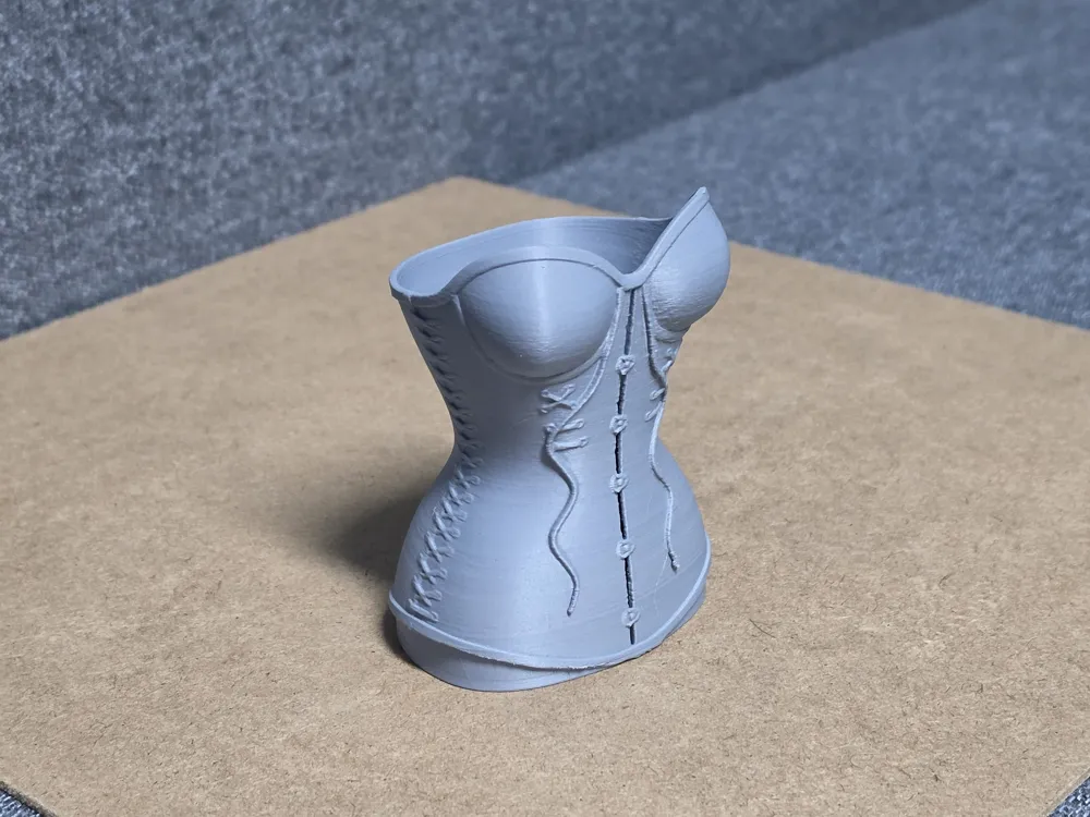 Corset design pen holder - Free 3D Print Model - MakerWorld