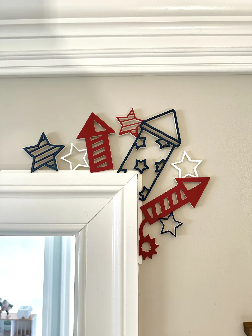 Fireworks Door Corner Decor by jdicerchio MakerWorld: Download Free 3D ...