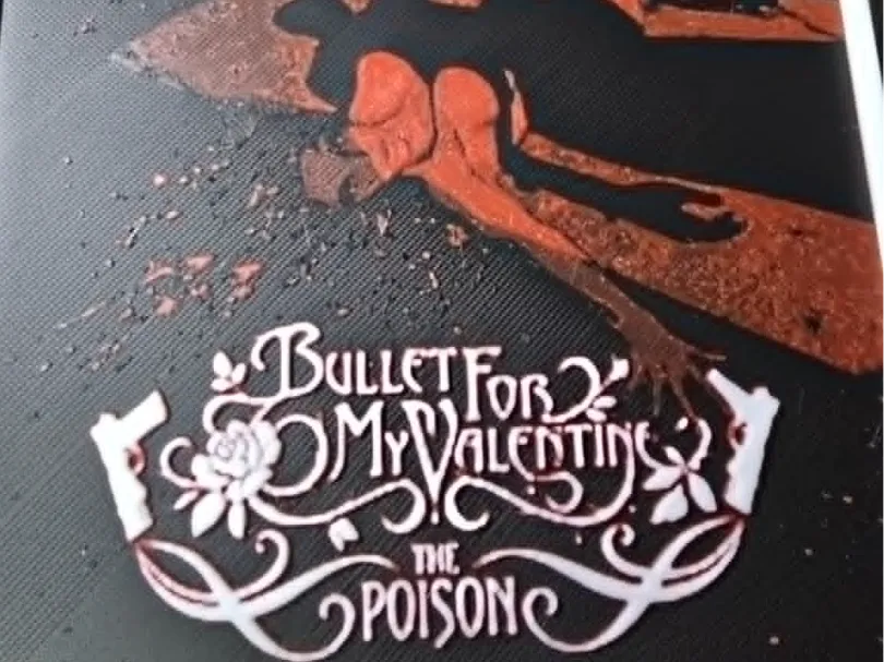 Bullet For My Valentine - The Poison - Album Art - Free 3D Print Model ...