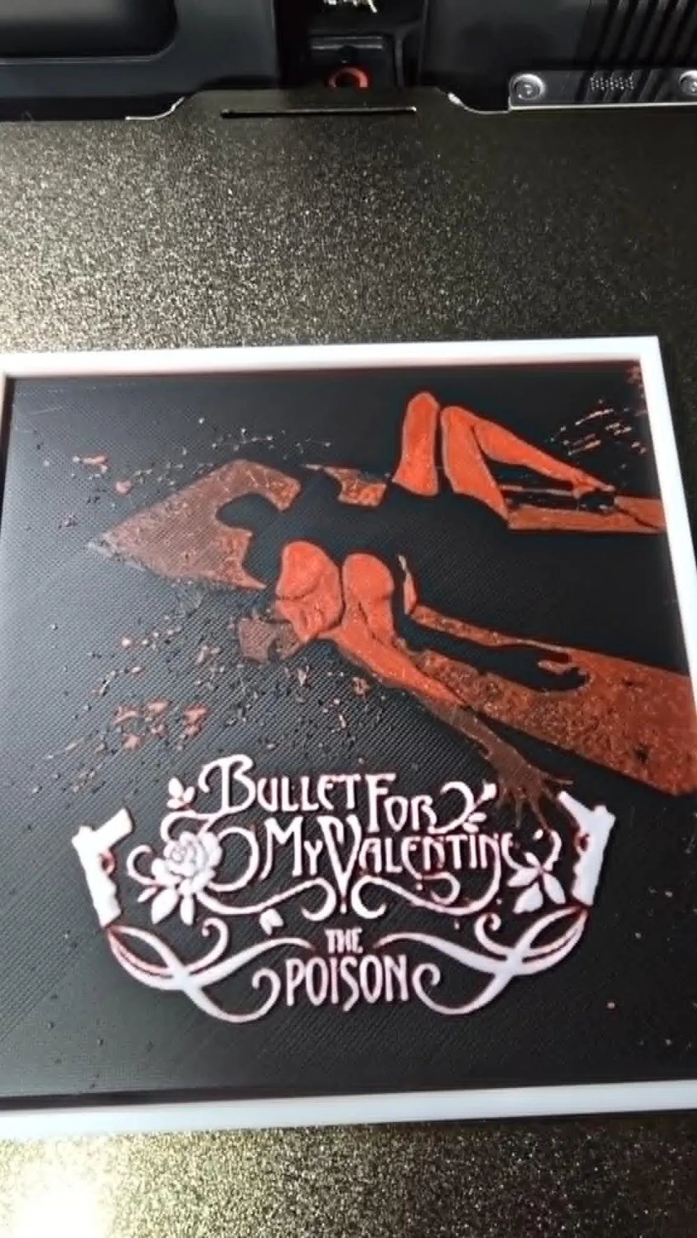 Bullet For My Valentine - The Poison - Album Art - Free 3D Print Model ...