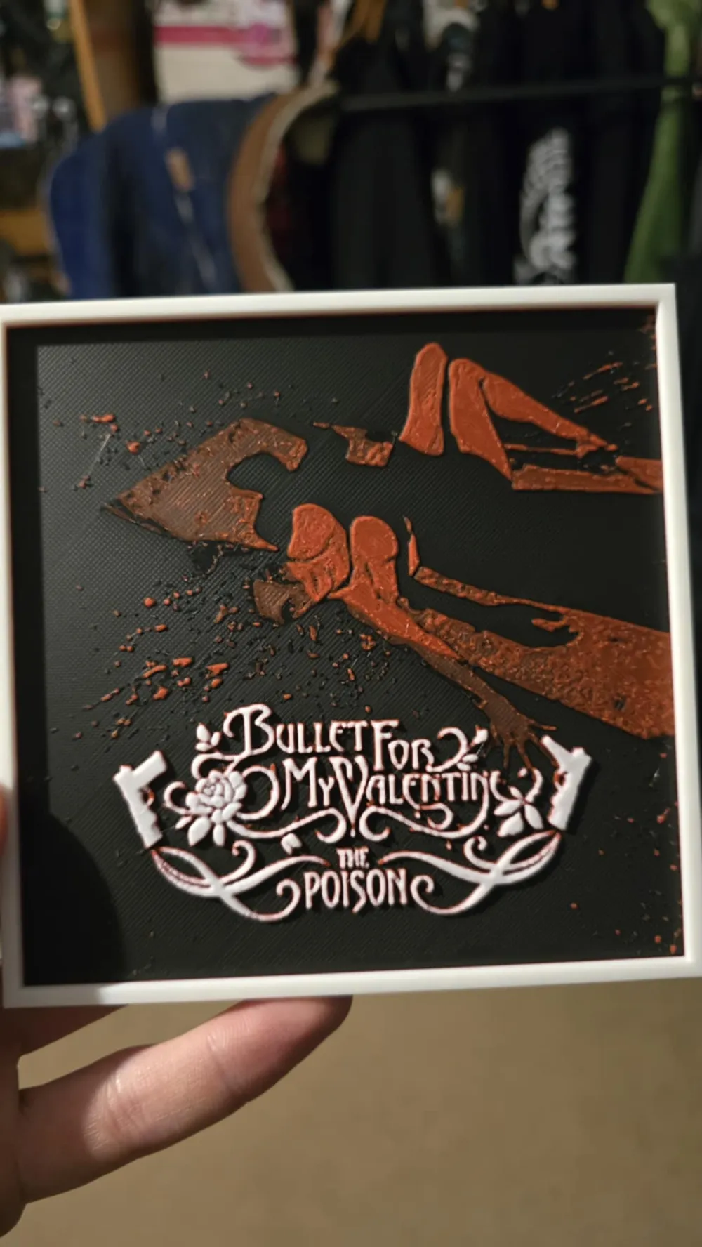 Bullet For My Valentine - The Poison - Album Art - Free 3D Print Model ...