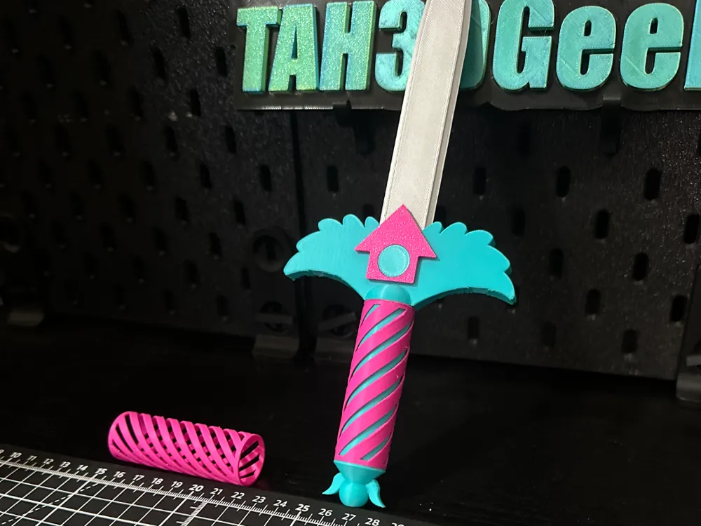Squid Game Season 3 Hide and Seek Dagger - Free 3D Print Model - MakerWorld