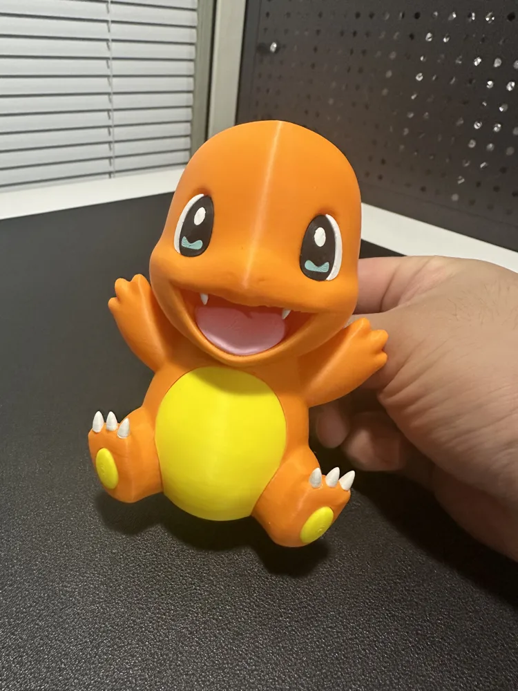 Pokemon chibi Charmander no ams - Free 3D Print Model - MakerWorld