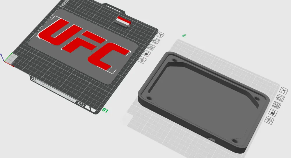 UFC LED light Box by d.fortin - MakerWorld