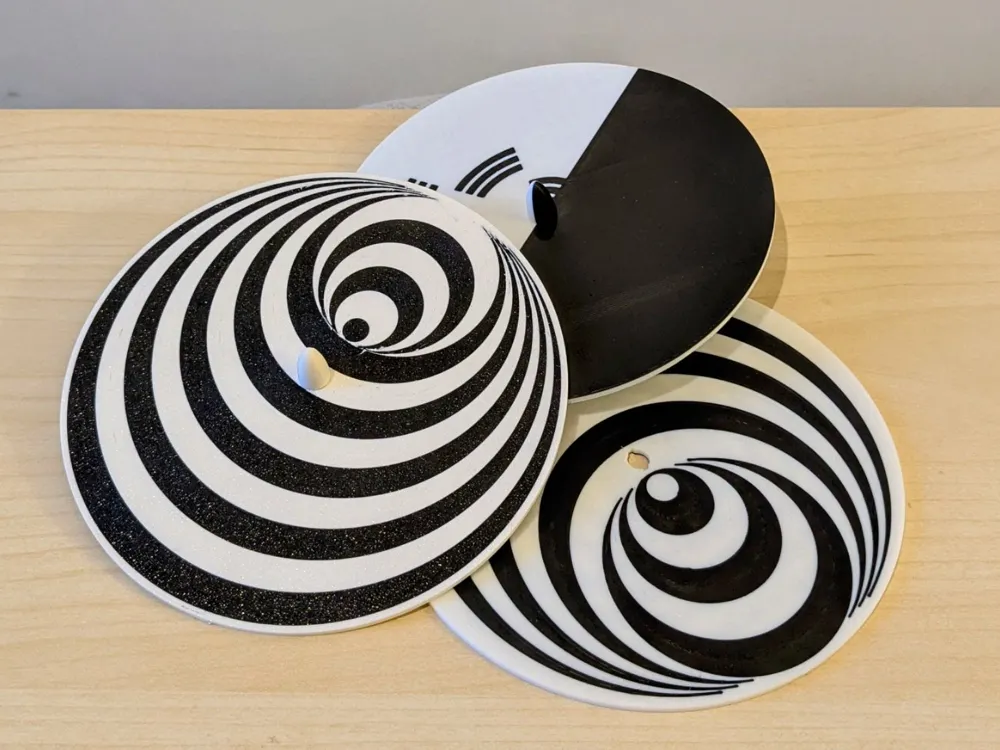 Optical Illusion Spinning Disk by Nalrod MakerWorld: Download Free 3D ...
