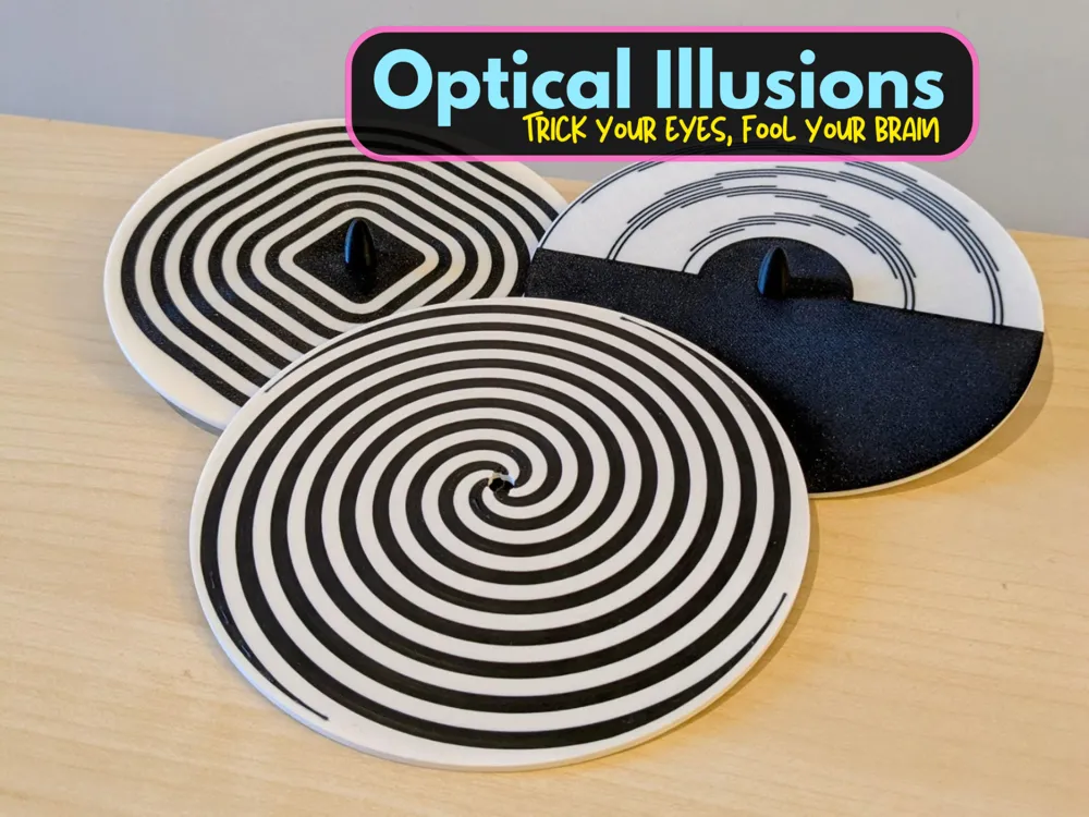 Optical Illusion Spinning Disk by Nalrod MakerWorld: Download Free 3D ...
