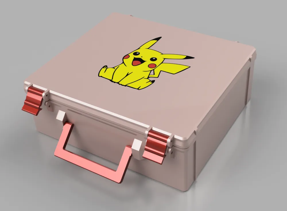 Pokemon's suitcase - Free 3D Print Model - MakerWorld
