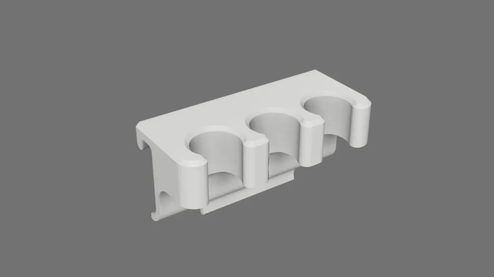 Modular Desk Side Rail System (Includes 6 modules) - Free 3D Print ...