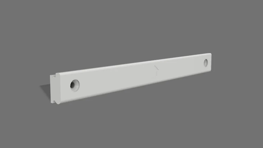 Modular Desk Side Rail System (Includes 6 modules) - Free 3D Print ...