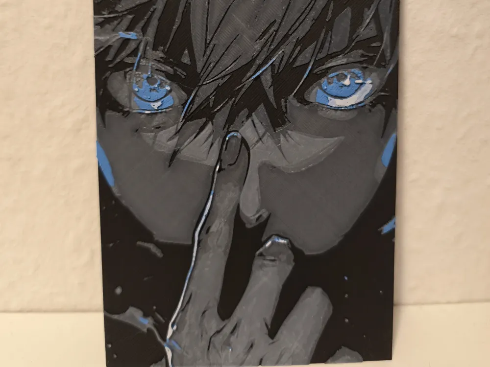 Satoru Gojo Jujutsu Kaisen Blue by LeW MakerWorld: Download Free 3D Models