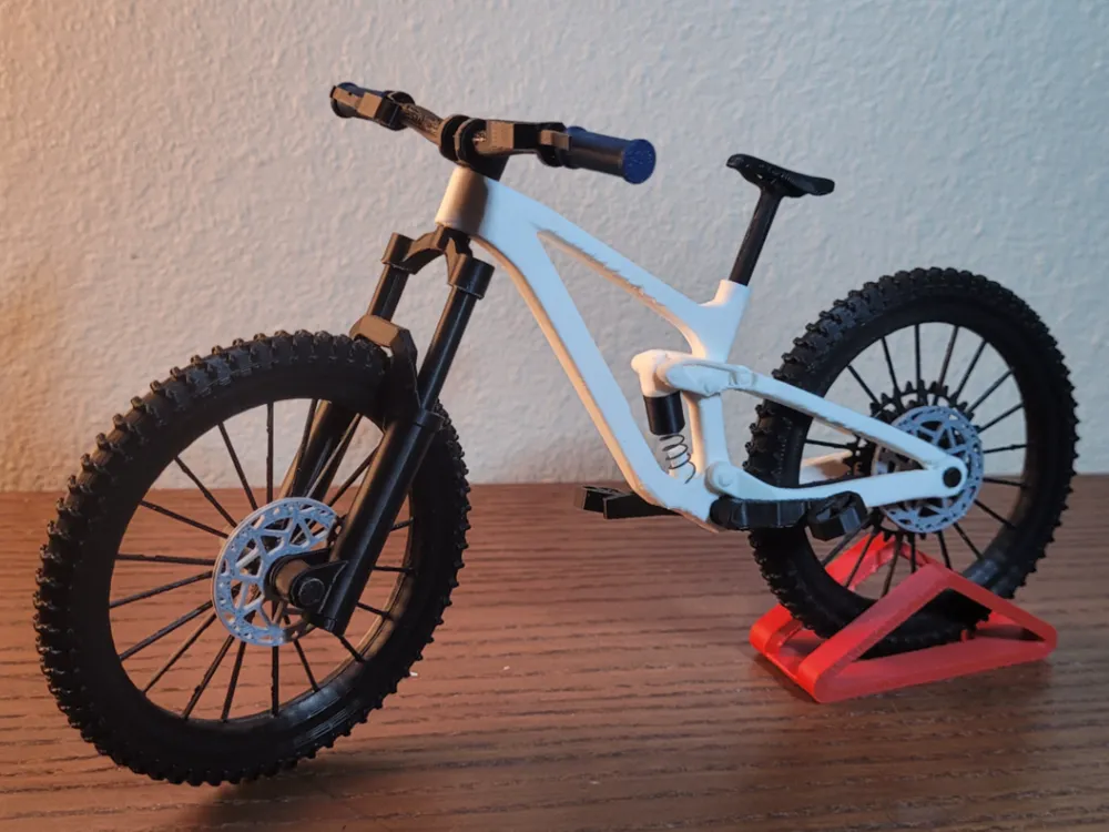 Full Suspension Model Mountain Bike (enduro bike) - Free 3D Print Model ...