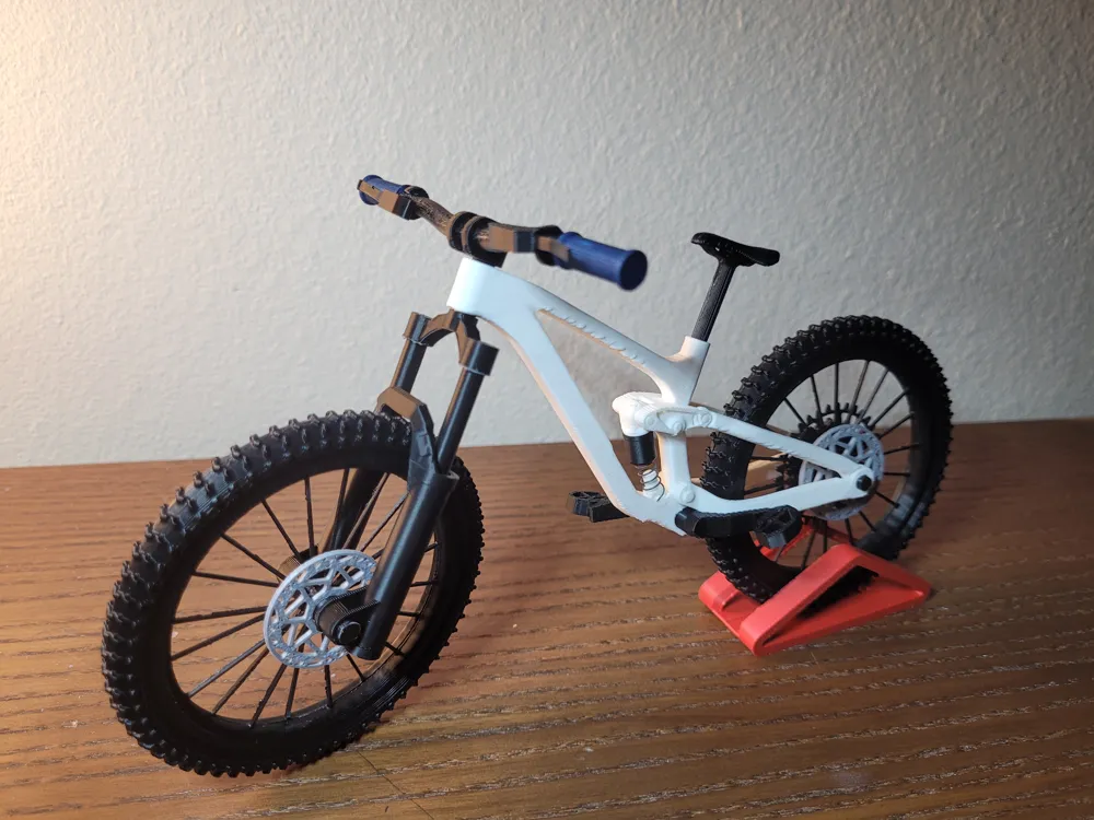 Full Suspension Model Mountain Bike (enduro bike) - Free 3D Print Model ...