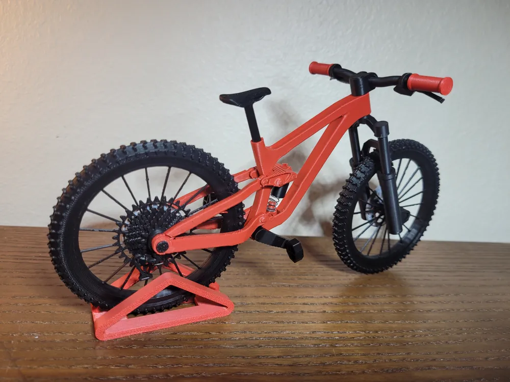 Full Suspension Model Mountain Bike (enduro bike) - Free 3D Print Model ...