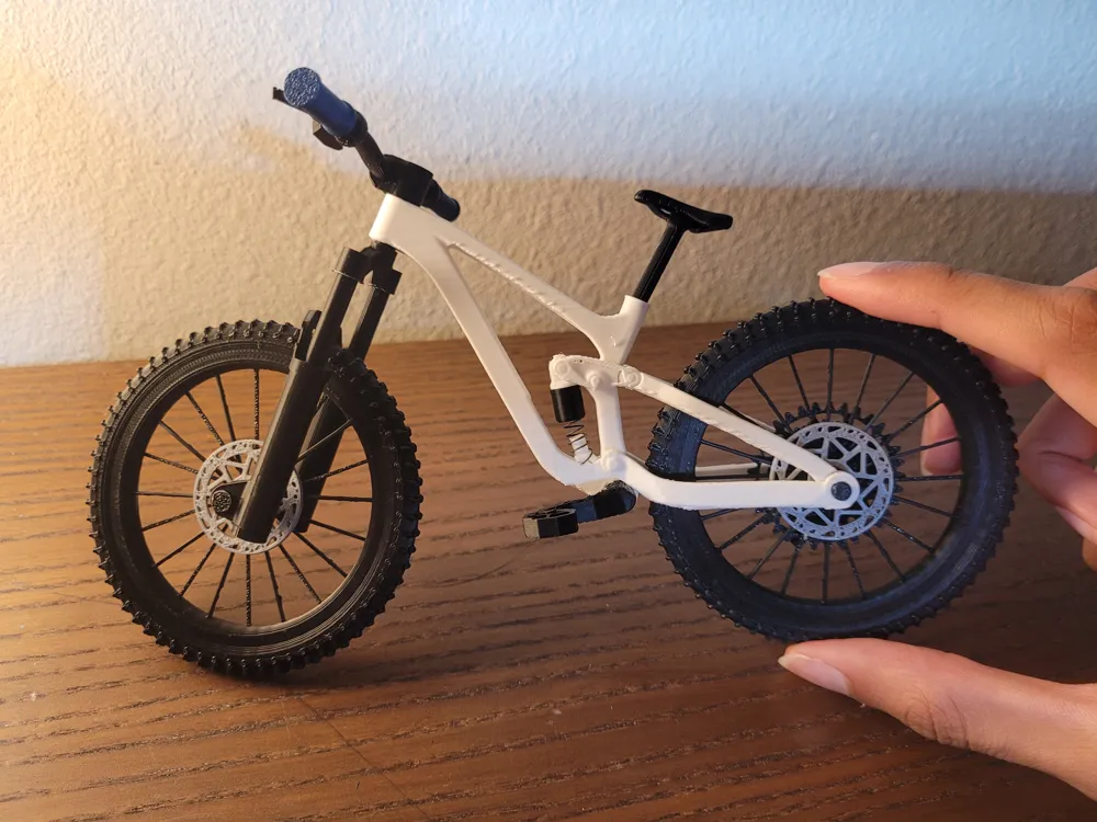 Full Suspension Model Mountain Bike (enduro bike) - Free 3D Print Model ...