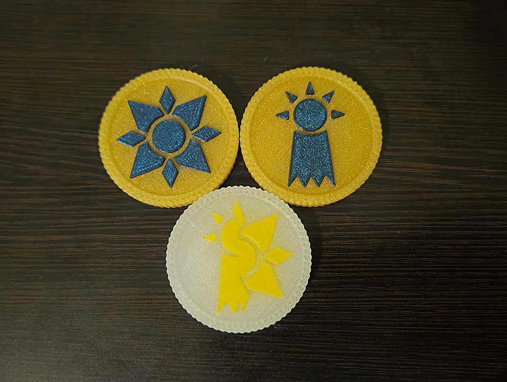 Digimon Power Coins Set 4 by MTFPrint - MakerWorld