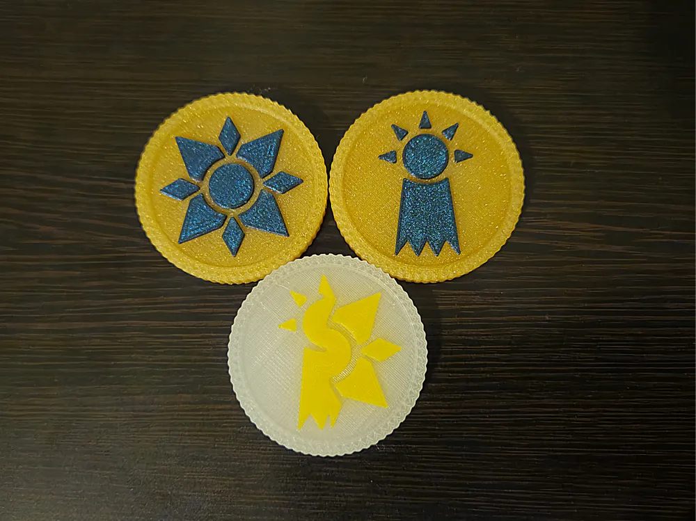 Digimon Power Coins Set 4 by MTFPrint - MakerWorld