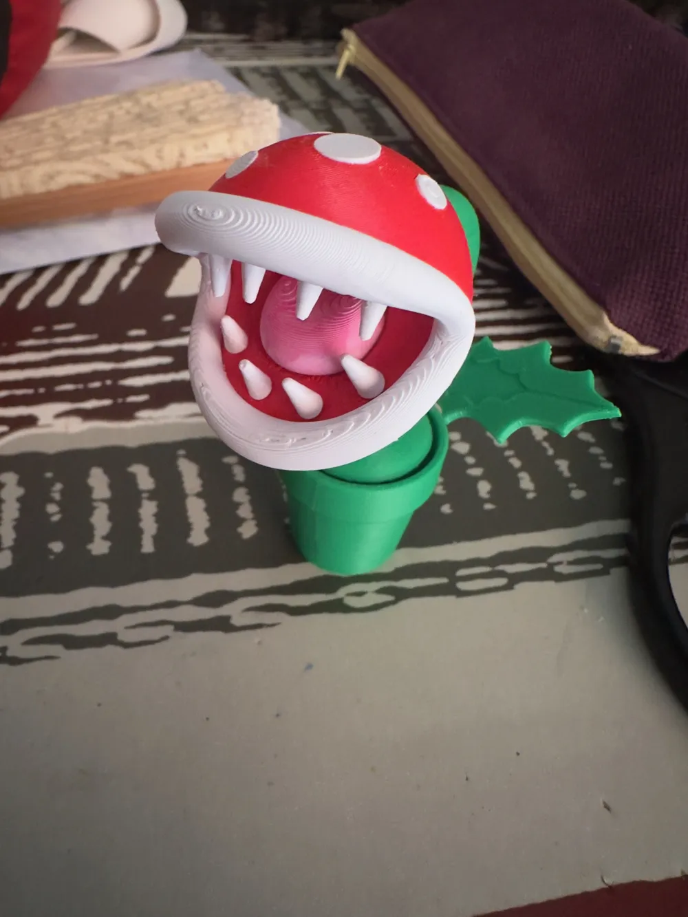 Super Mario Piranha Plant Clicker - Free 3D Print Model - MakerWorld