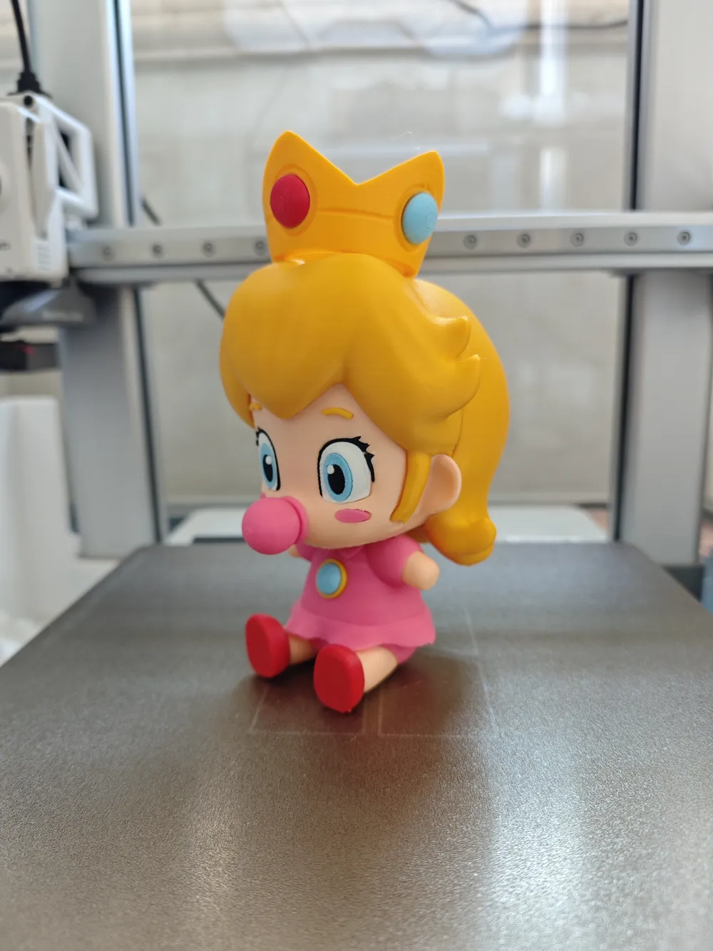 baby princess peach (no ams) - Free 3D Print Model - MakerWorld