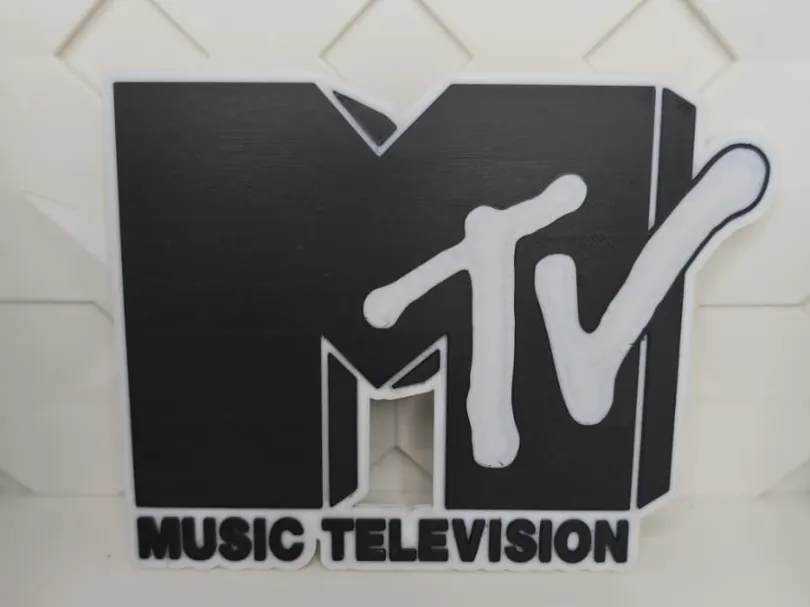 MTV Logo/Sign - Free 3D Print Model - MakerWorld