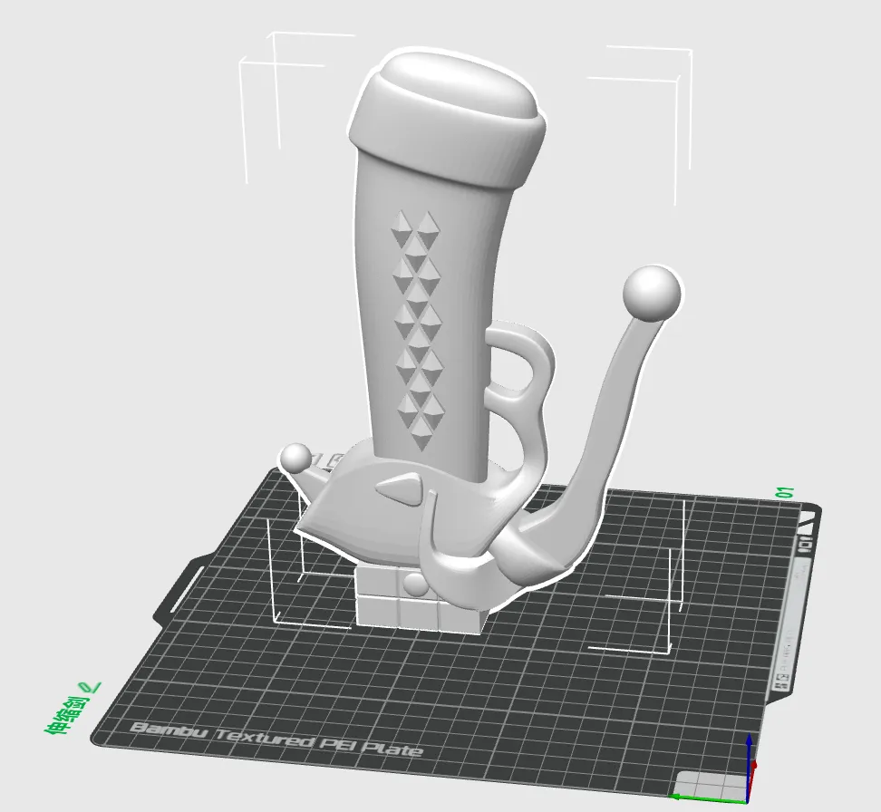 Attack on Titan Superhard Blade Retractable Sword by 扯呼的小胖胖 MakerWorld ...