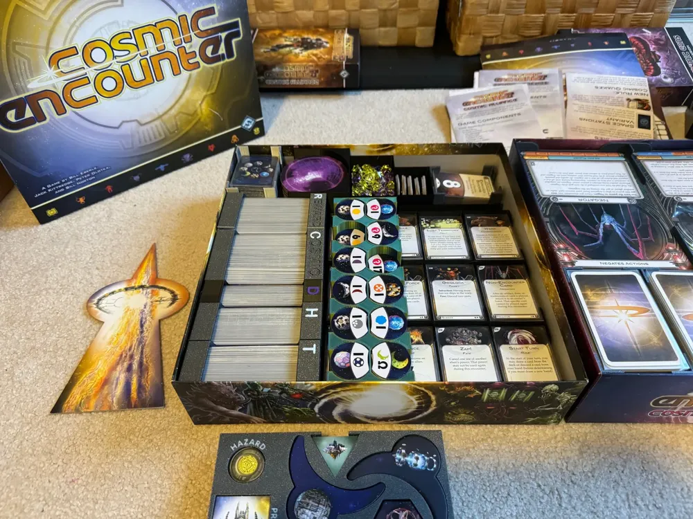 FFG Cosmic Encounter Insert, all expansions to ody - Free 3D Print ...