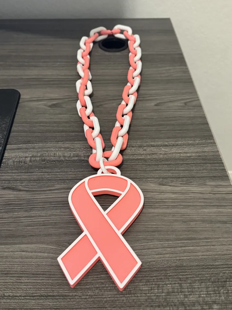 Breast Cancer Awareness Pendant by LeijaB_24 MakerWorld: Download Free ...