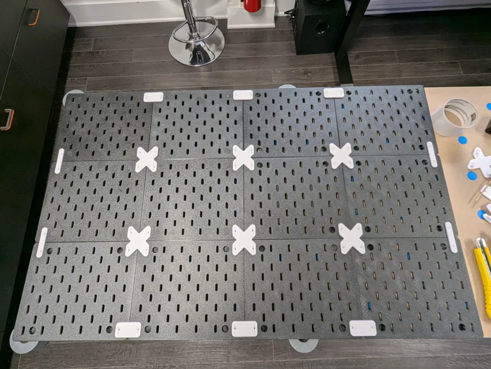 Ikea Skadis Panels Installation Helper by Marc Elbichon MakerWorld ...