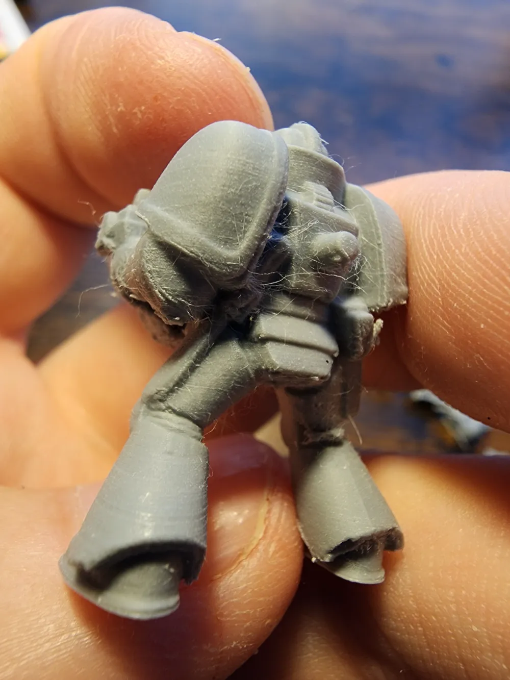 Demo Future Space Soldier for Benchmarking - Free 3D Print Model ...