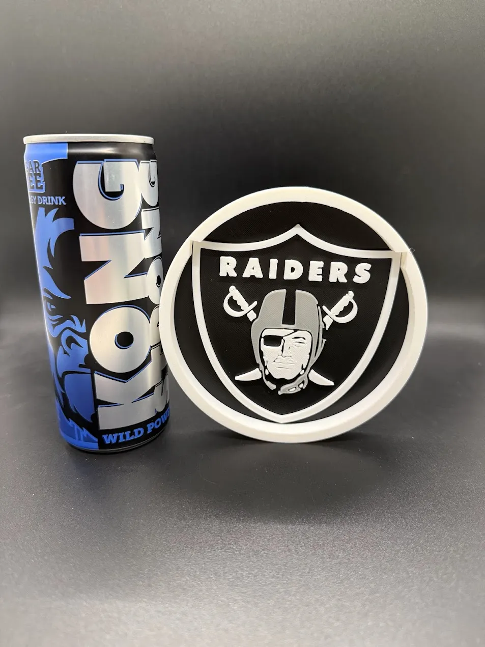 Las Vegas Raiders Coaster by ruBBeLdieKaTz MakerWorld: Download Free 3D ...