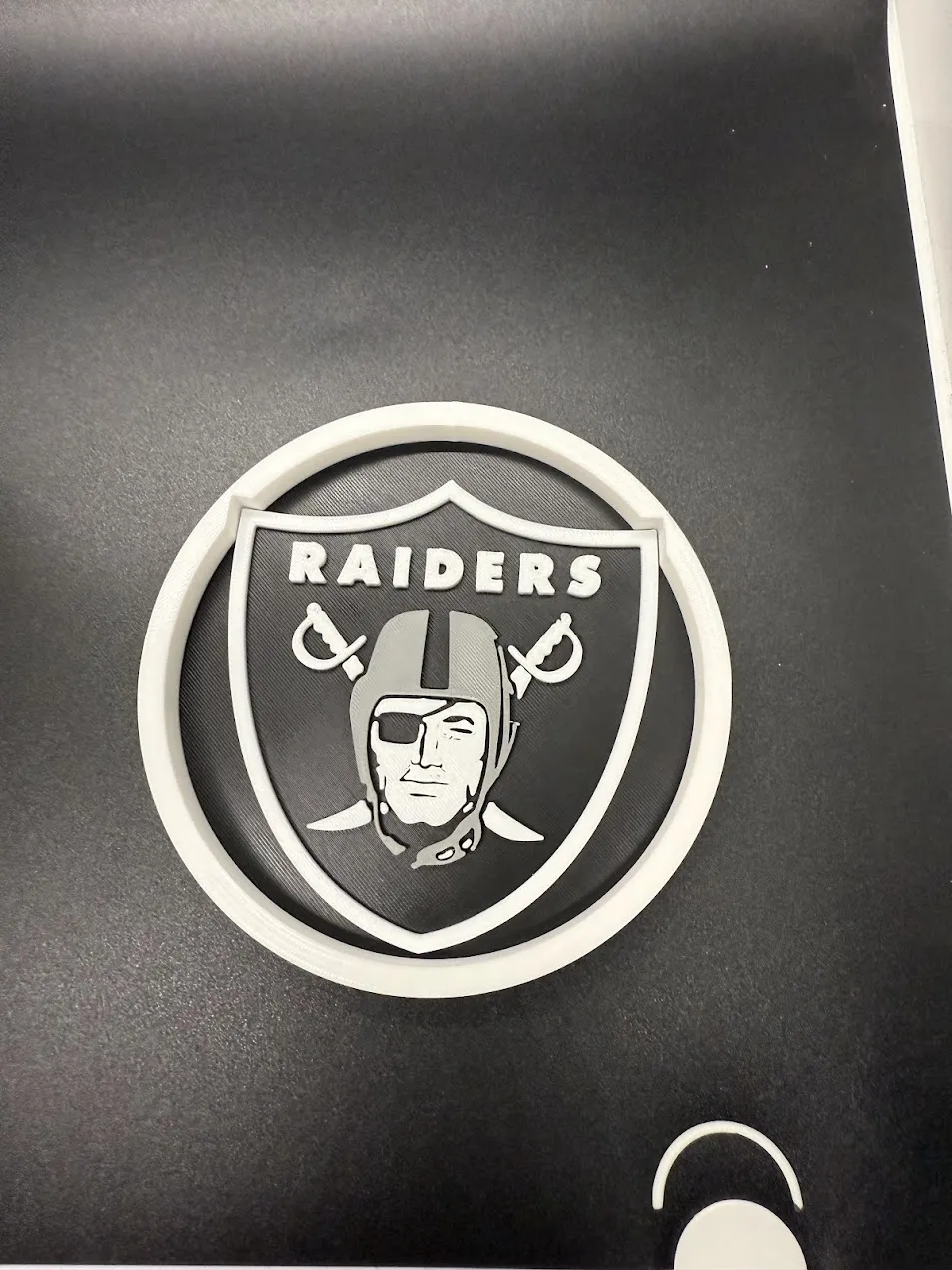 Las Vegas Raiders Coaster by ruBBeLdieKaTz MakerWorld: Download Free 3D ...