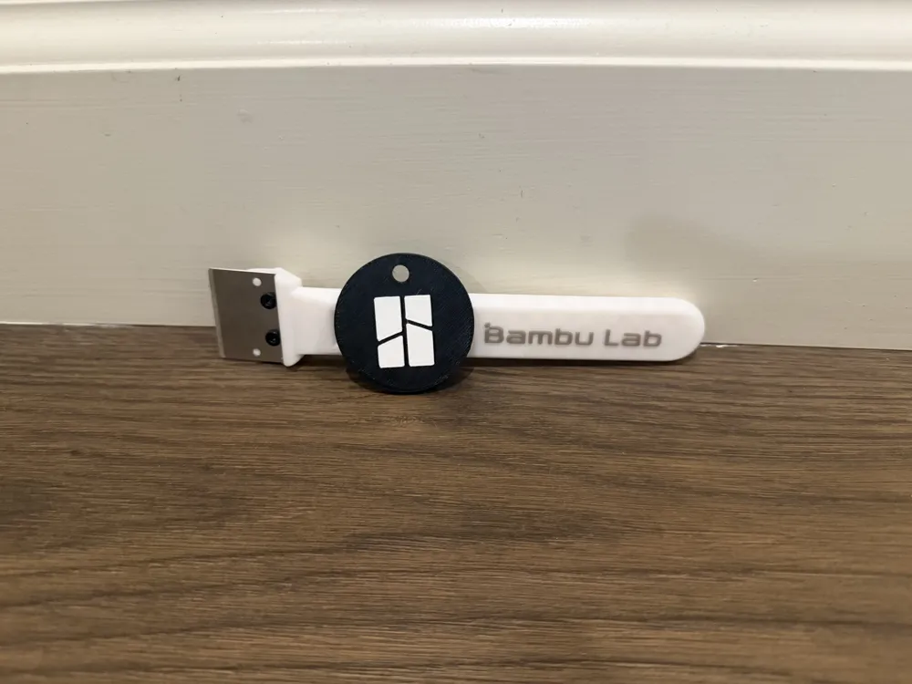 Bambu Lab Logo Keychain – Easy Print, No Supports - Free 3D Print Model ...