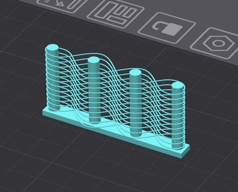 3D Printer Weaving Test - Free 3D Print Model - MakerWorld