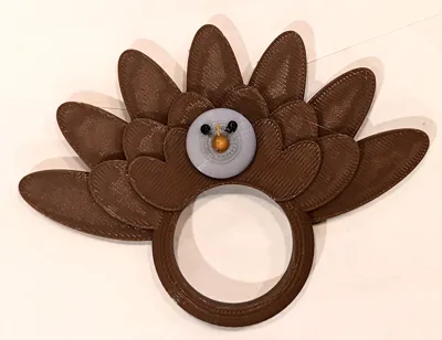 Thanksgiving Turkey Napkin Holder by dehart007 - MakerWorld
