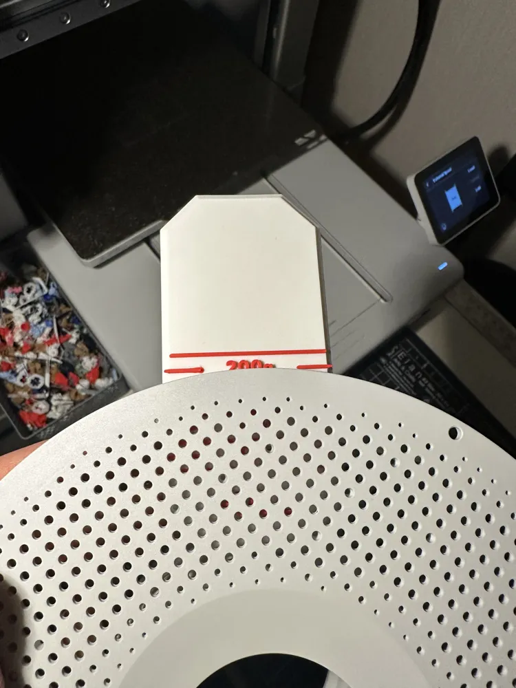 Accurate Filament Spool Measuring Tool, No AMS - Free 3D Print Model ...