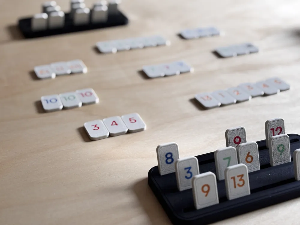 Rummikub set with Jokers, Storage box, and Racks by Henning MakerWorld ...