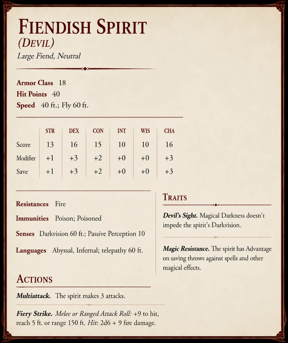 DnD devil demon monster - Free 3D Print Model - MakerWorld