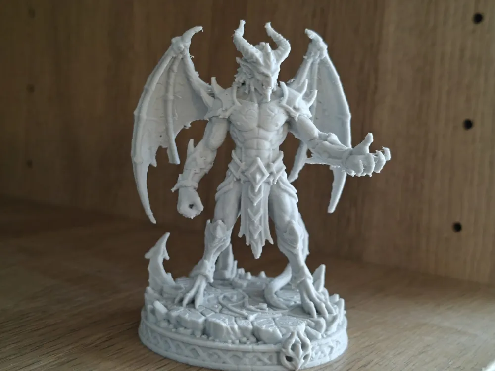 DnD devil demon monster - Free 3D Print Model - MakerWorld