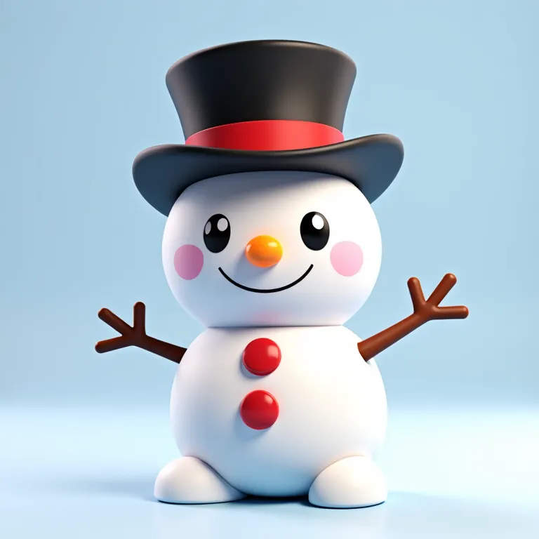 snowman - Free 3D Print Model - MakerWorld