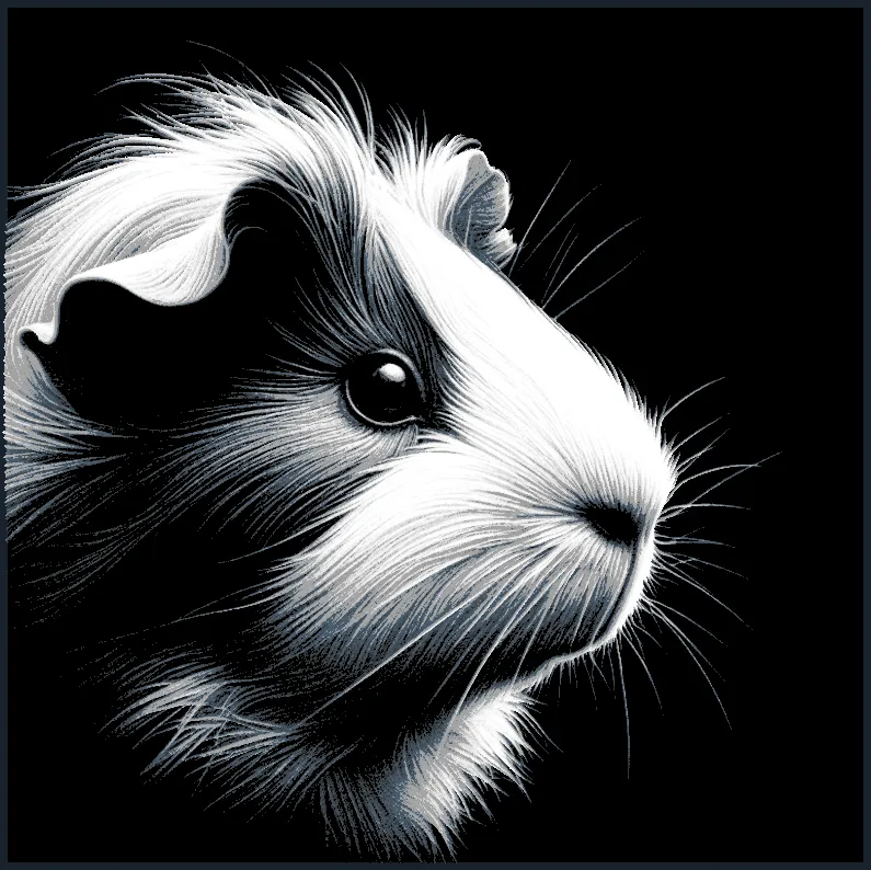 Guinea Pig - Hueforge by BeaN - MakerWorld