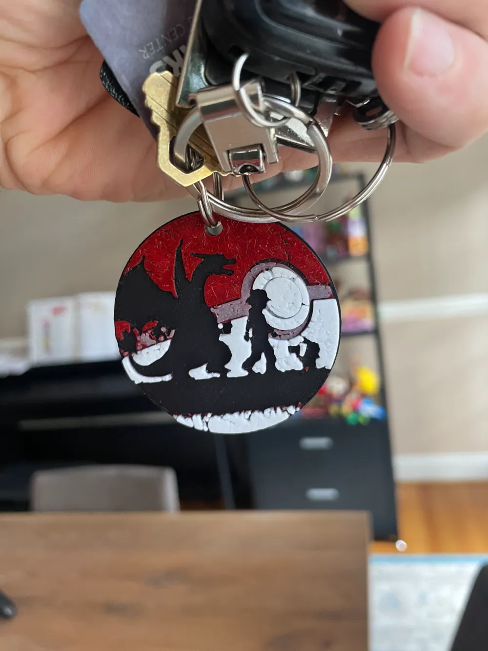 Pokemon Keychain / Pikachu / Charizard / Art / hueforge by 3D Prints ...