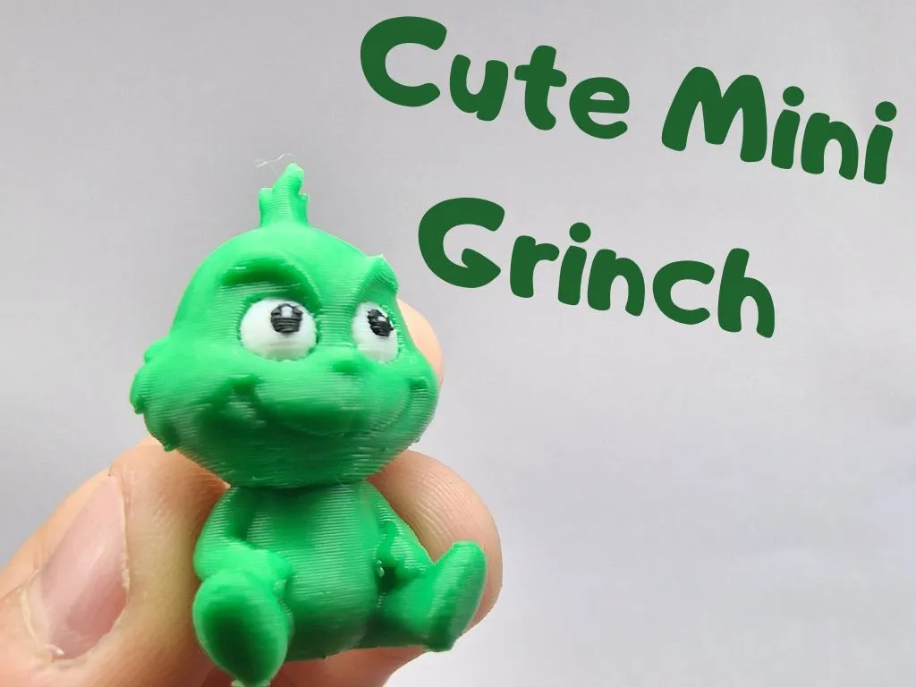 Cute MINI Grinch for Chrismas - Free 3D Print Model - MakerWorld