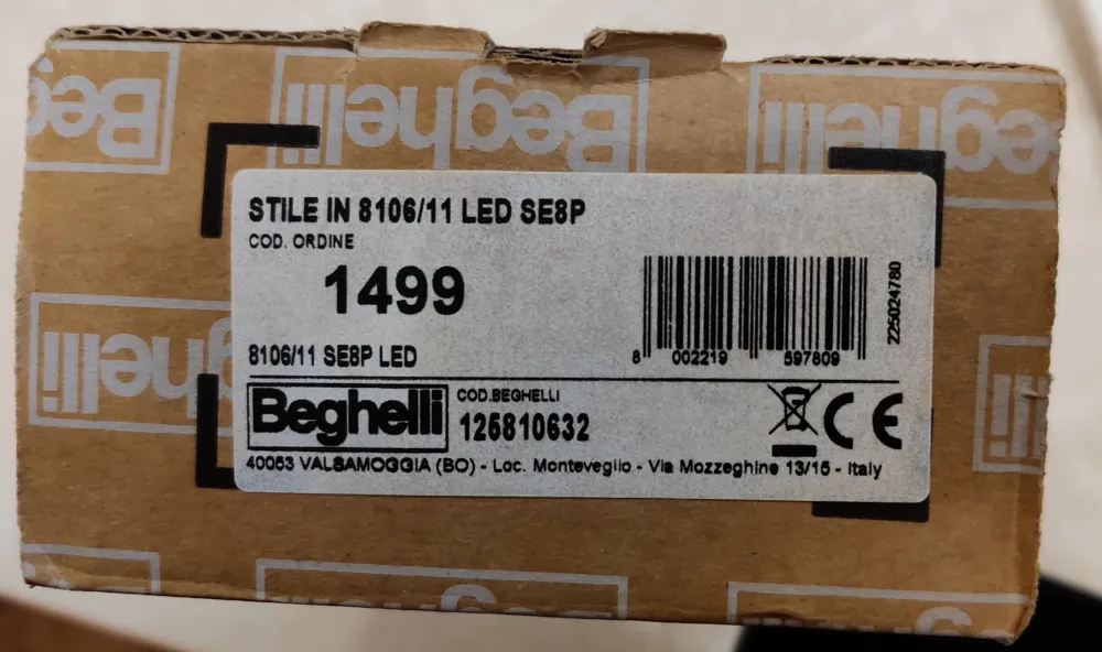 Beghelli Emergency Led Light Plate by bigsub - MakerWorld