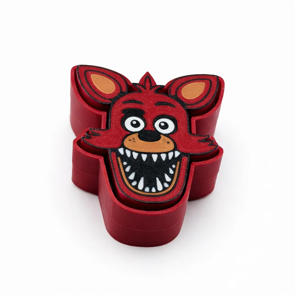 FNAF - Five Nights at Freddy's Fidget Clickers - Free 3D Print Model ...