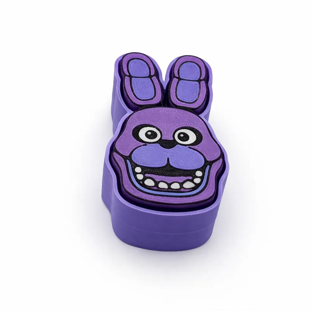 FNAF - Five Nights at Freddy's Fidget Clickers - Free 3D Print Model ...