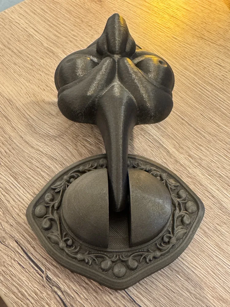 Yubaba Door Knocker (Spirited Away) - Free 3D Print Model - MakerWorld