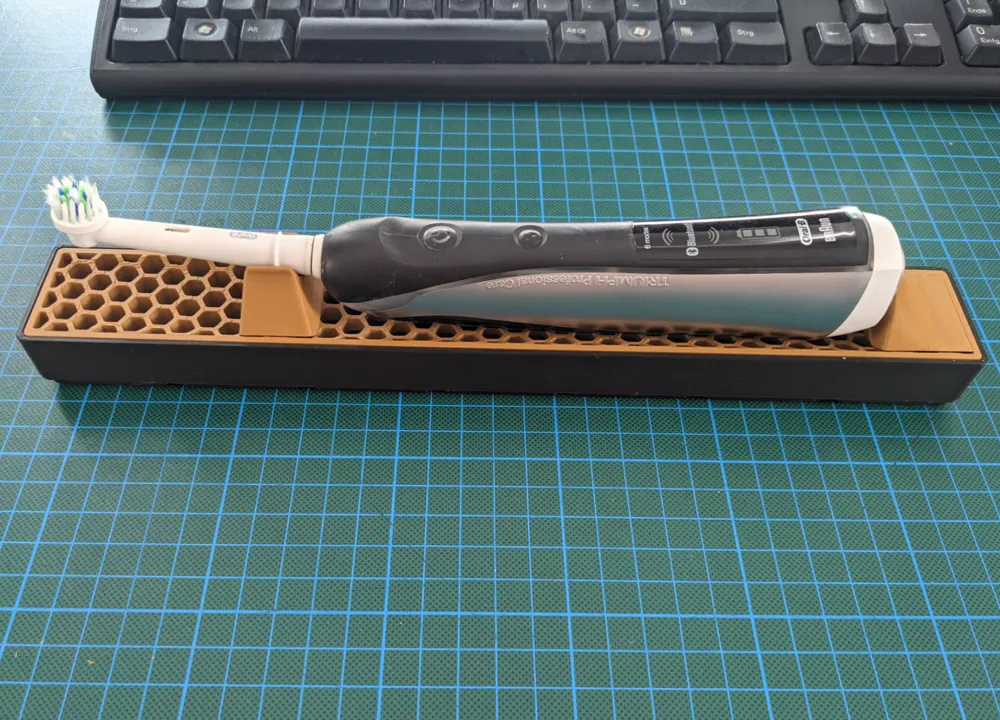 Gridfinity electric Toothbrush Tray by Albert_Borland - MakerWorld